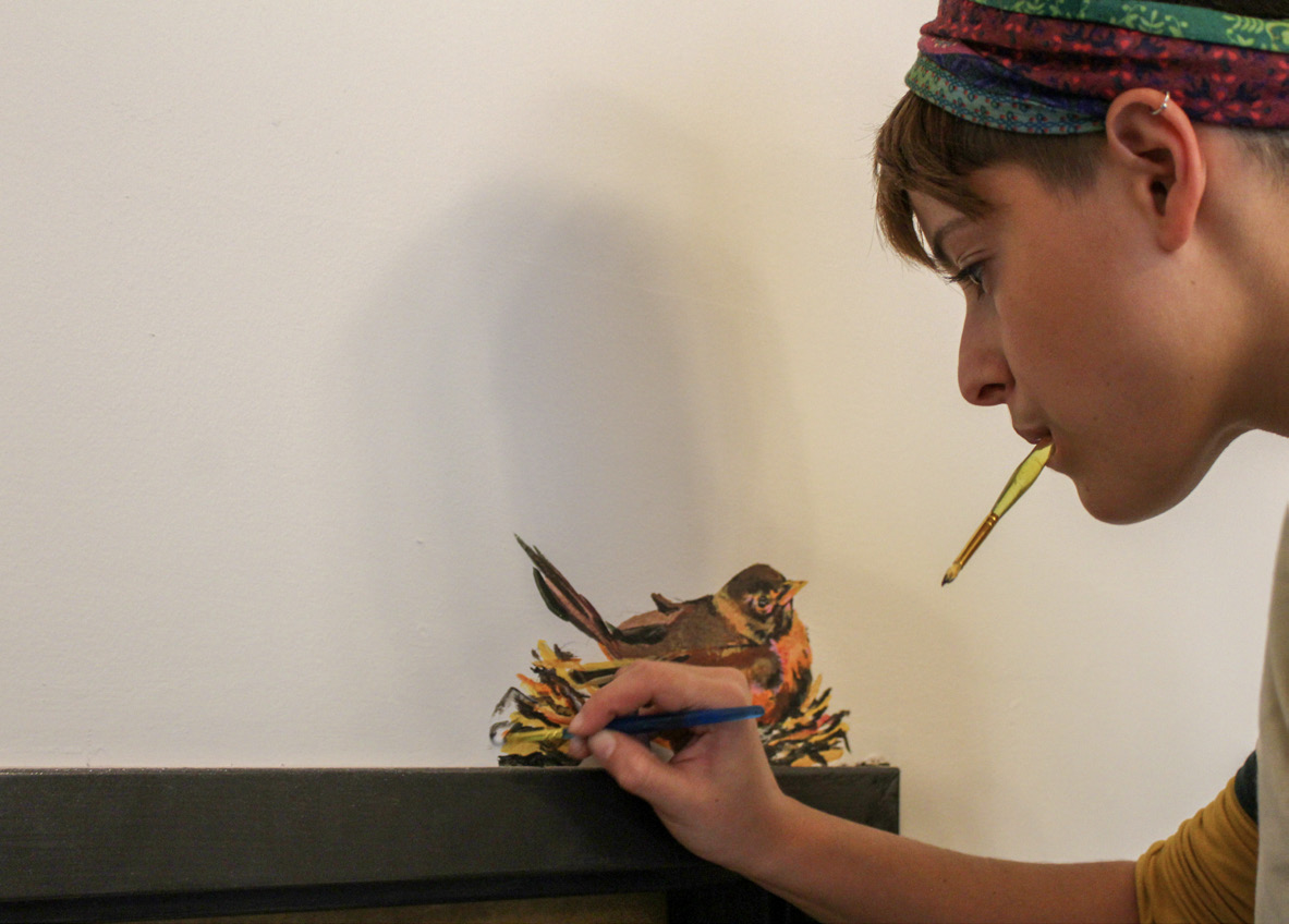 Noblesville Creates | Art Takes Flight in Noblesville Coffee Shop