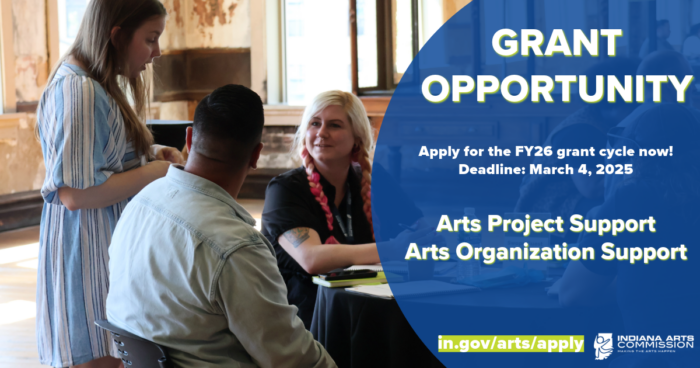 Noblesville Creates | Indiana Arts Commission Grants are Now Open